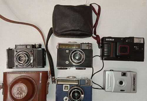 Плёночные фотоаппараты СССР и не только