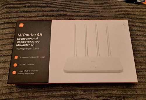 Роутер mi router 4a новый