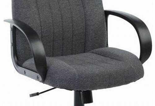 Кресло руководителя, Офисное кресло, Ткань, серый