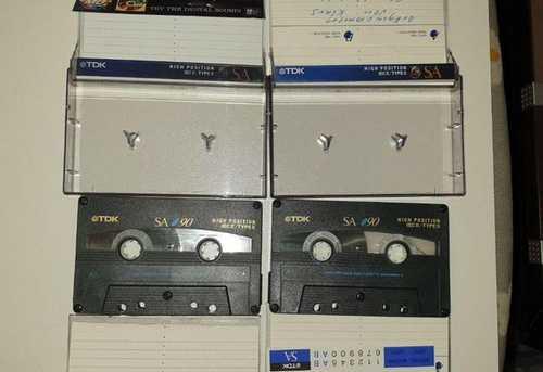 Аудиокассеты tdk sa 1993-1994