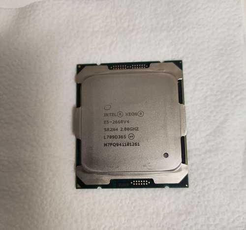 Процессор xeon e5 2660 v4