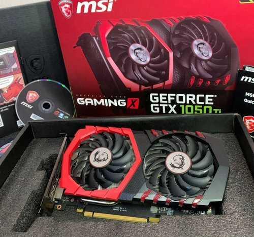 Видеокарта msi gtx 1050 ti (коробка)