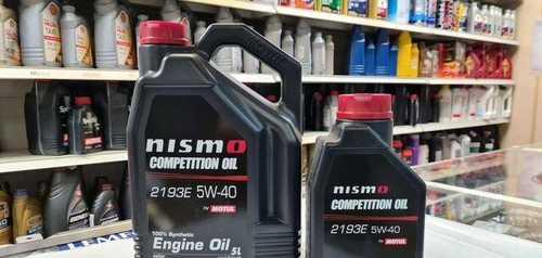 Масло Motul Nismo Competition Oil 2193E 5W-40