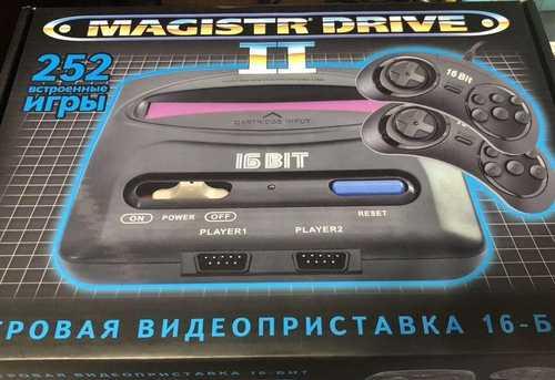 Игровая приставка Sega Magistr Drive 16-бит