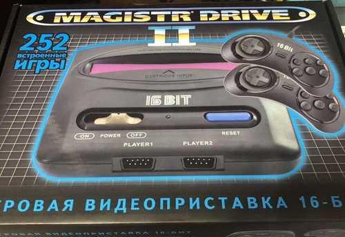 Игровая приставка Sega Magistr Drive 16-бит