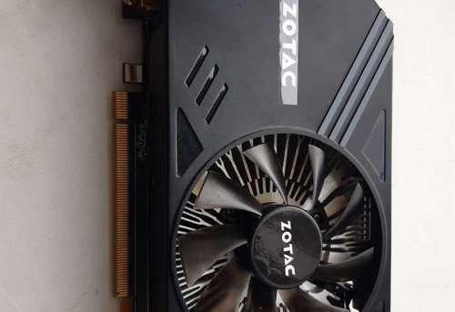 Видеокарта zotac geforce GTX1060 3Gb 192bit