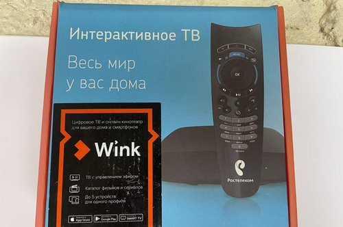 Тв-приставка Ростелеком Wink (iptv SML-5050)