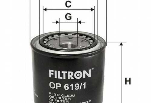 Filtron OP619/1 Фильтр масляный toyota