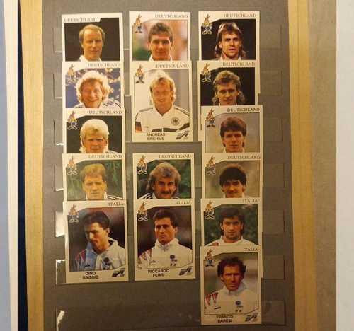 Panini Euro 92 панини чемпионат Европы 1992