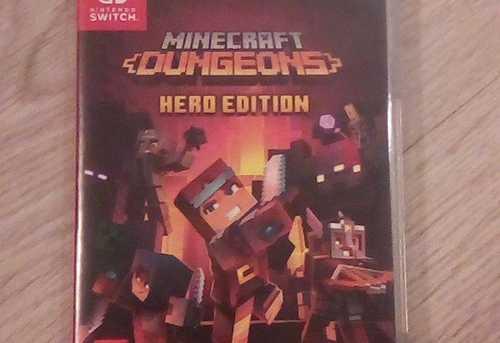 Игра Minecraft dungeons для Nintendo switch