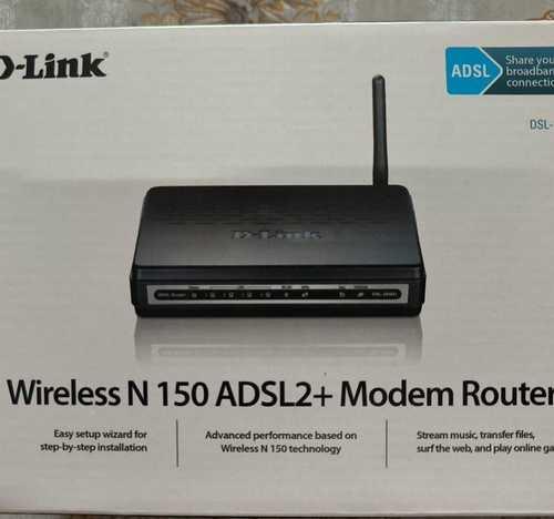 Adsl Wi-Fi роутер D-Link DSL-2640U