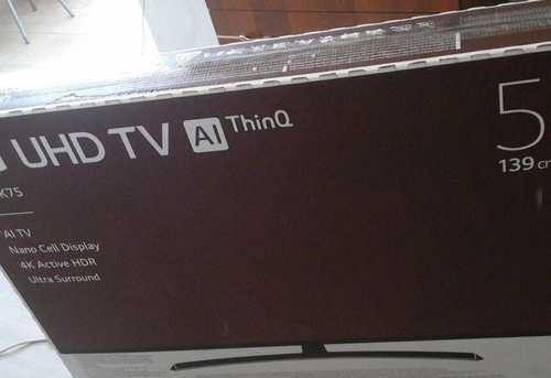 Телевизор LG 55UP75006LF, 55"(140 см), UHD 4K