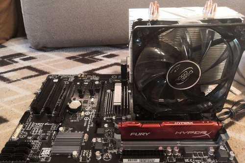 Комплект AMD FX-8320E+ Gigabyte Ga-970a-Ds3p + 16G
