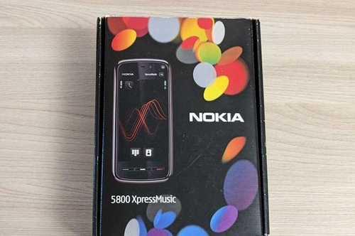 Коробка от Nokia 5800
