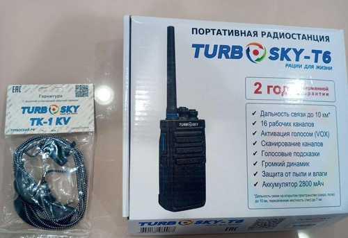 Радиостанция рация TurboSky T6