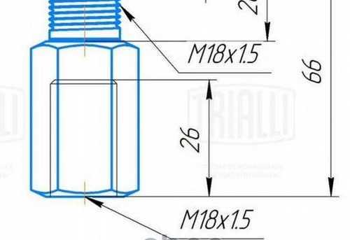 Эмулятор (обманка) датч. кислорода с керам. мин