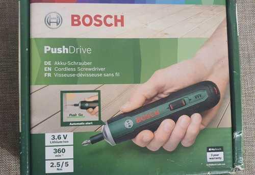 Аккумуляторная отвертка bosch