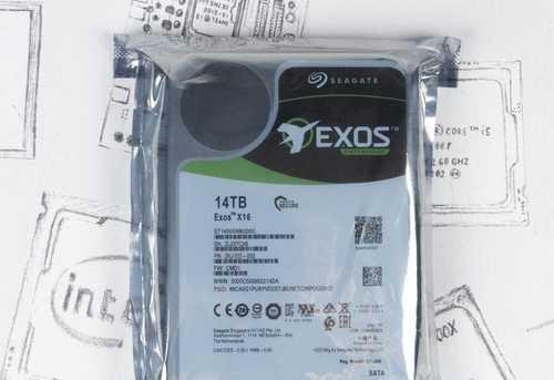 Жесткий диск Seagate Exos X16 14TB