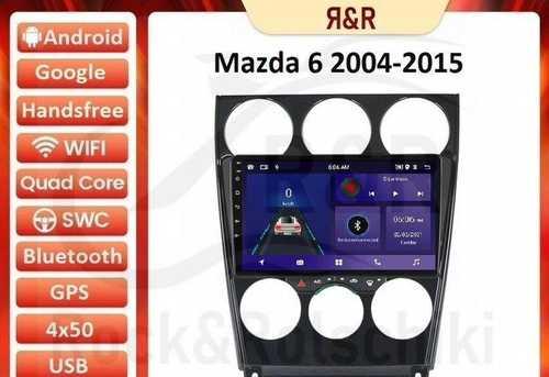 Магнитола Mazda 6 2002-2007 Android