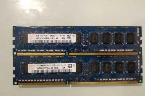 2х4Gb DDR3 1600