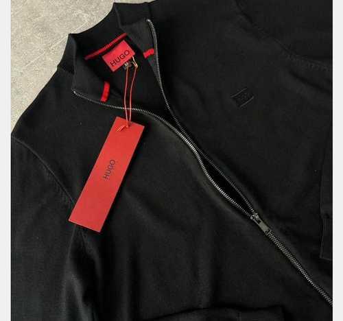 Свитер на молнии Hugo Boss люкс мужской