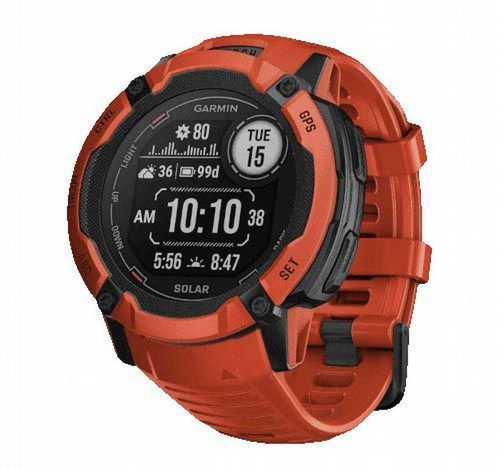 Умные часы Garmin Pametni Sat Instinct 2X Solar Flame Red