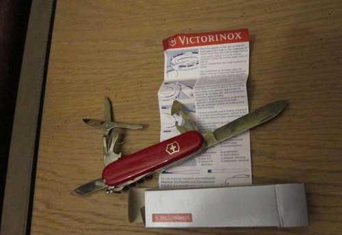 Нож брелок victorinox Climber 9см 14 функций