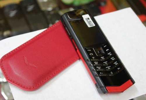 Телефон Vertu Signature S Design Red Black