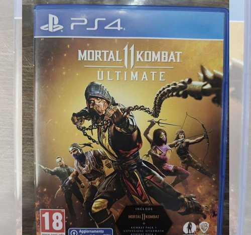 Mortal kombat 11 ultimate ps4 диск