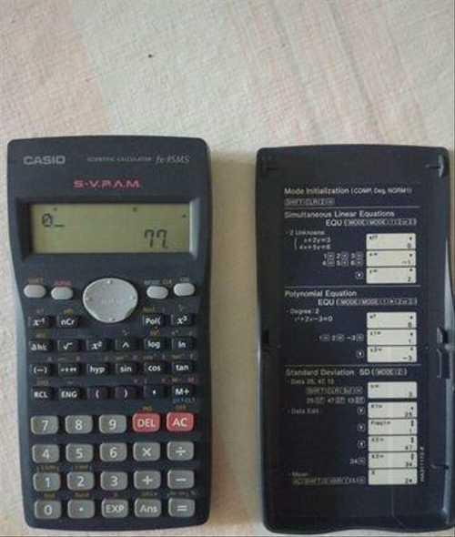 Инженерный калькулятор casio fx-95MS