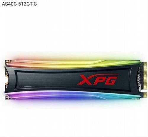 Диск SSD adata XPG spectrix S40G RGB M.2 2280 512G