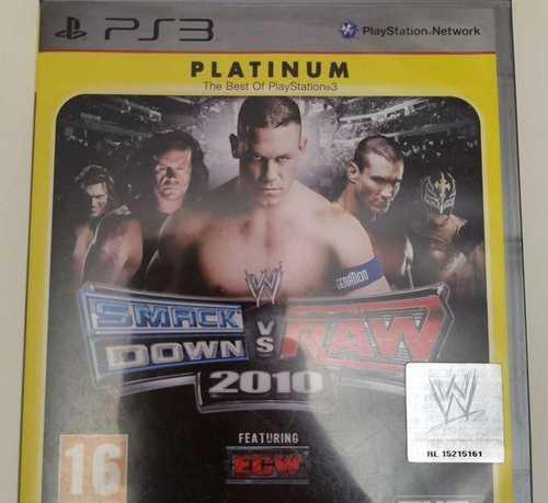 Игра для PS3 Smack down VS Raw 2010