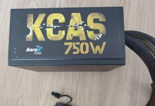 Блок Питания AeroCool kcas 750M Bronze