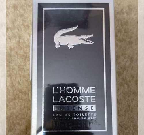 Lacoste l'homme intense (100ml) оригинал