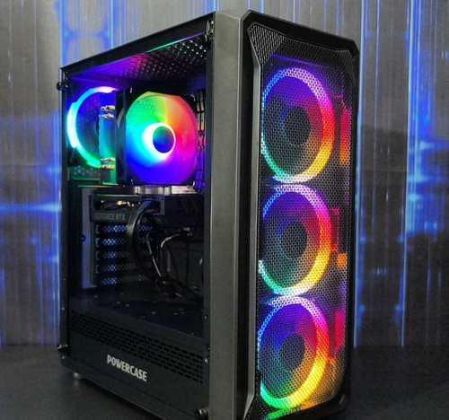 Игровой компьютер windows i3-12100F+Radeon 7600