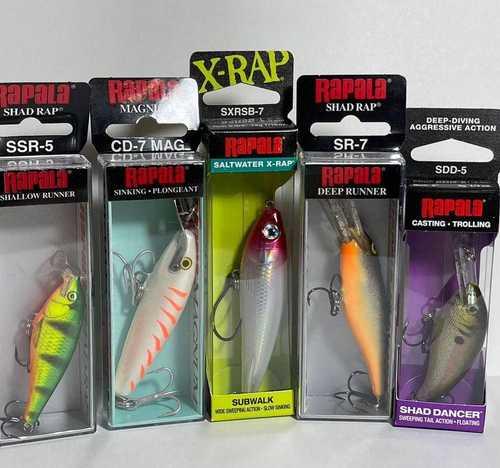 Подарочный набор воблеров Rapala