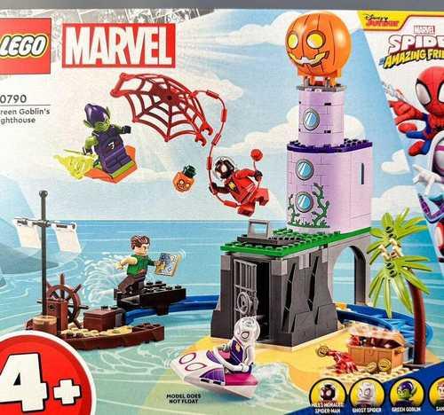 Lego Spider man Команда Паука на маяке