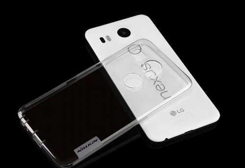 Чехол для LG Nexus 5X прозрачный Nilkin