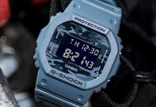 Часы наручные casio G-shock DW-5600CA-2E камуфляж