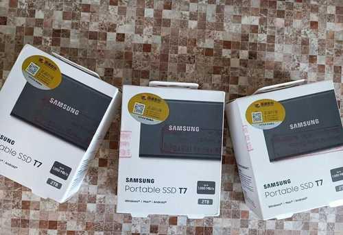 Samsung Portable SSD T7 2TB Новый