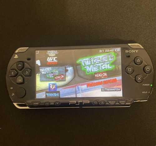 Sony psp 3008 прошитая   игры