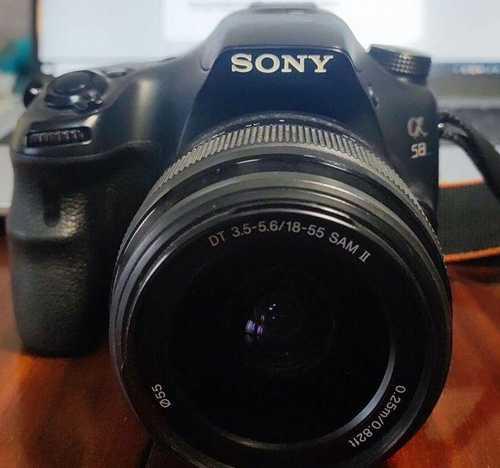 Sony alpha slt a58 kit (sony a58, фотоаппарат)