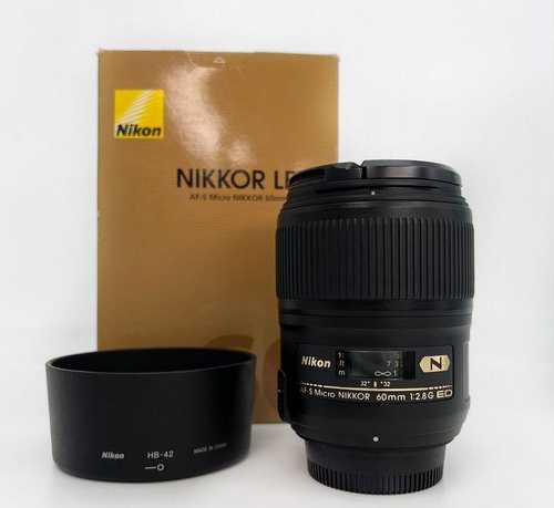 Nikon AF-S Micro nikkor 60mm f/2.8G ED