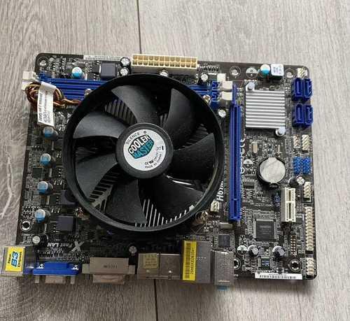 Комплект Pentium g620, Asrock H61M-DGS, 2Gb DDR3