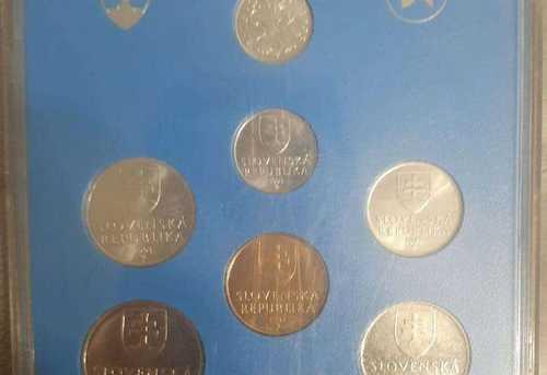 Монеты Словакии. Подарочный набор