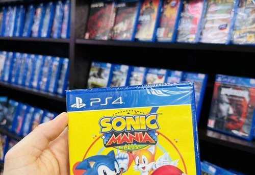 Sonic Mania ps4 новый в плёнке