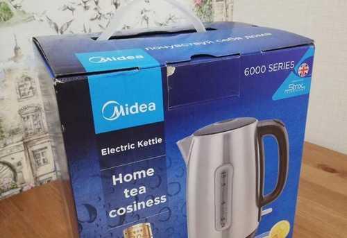 Чайник электрический Midea (стальной)