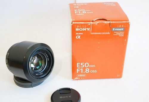 Объектив Sony 50mm f/1.8 OSS SEL-50F18