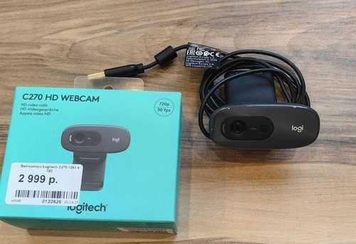 Вебкамера logitech C270 HD webcam