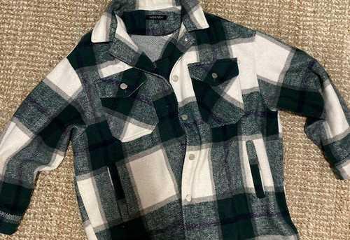 Рубашка утеплённая oversize